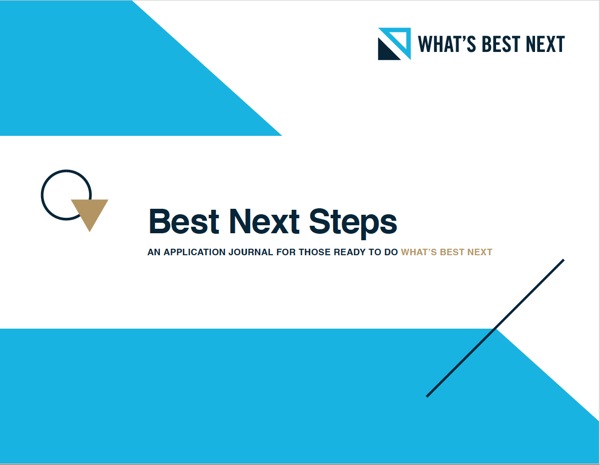 Best Next Steps Cover - What's Best Next